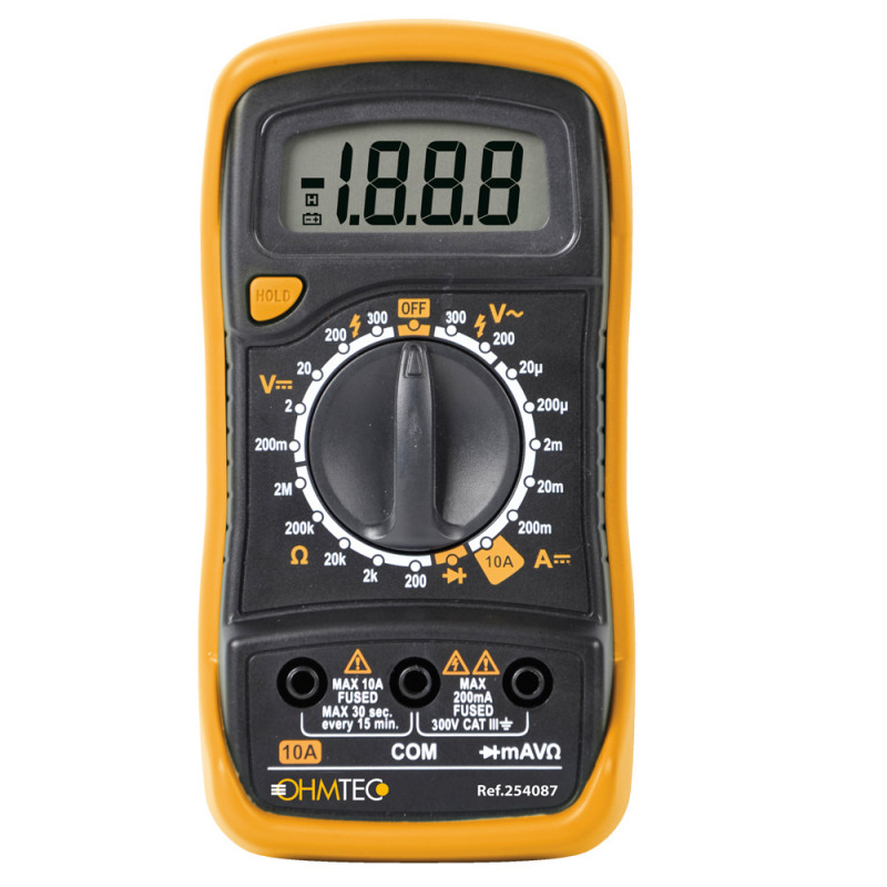 Multimètre digital 300V - Bricolage direct