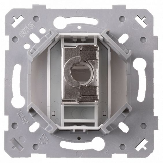 OHMTEC Epure Prise RJ45 cat6 complet anthracite